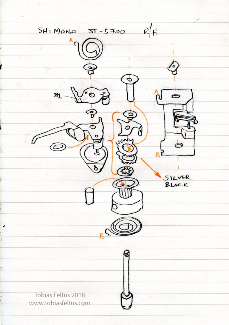 tobias feltus: créateur » Blog Archive » Shimano ST-5700 exploded view ...